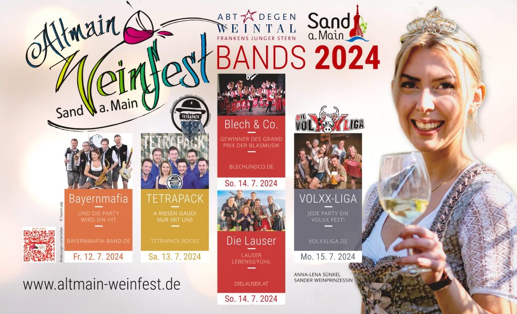 Das Programm - Altmain Weinfest